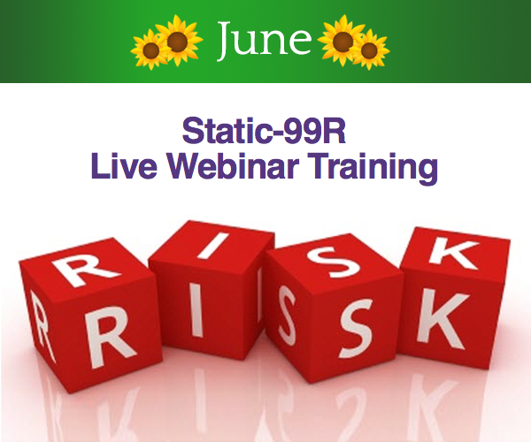 Static-99R (formerly Static-99) Live Webinar Training | GIFR